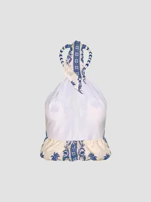 Johanna Ortiz Galena Cantos Andaluz Halter Top