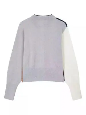STUDIO TOMBOY Colour-block Cardigan - Grey