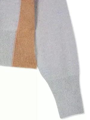 STUDIO TOMBOY Colour-block Cardigan - Grey