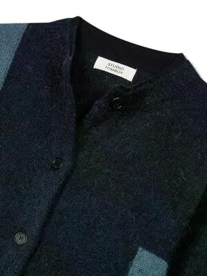 STUDIO TOMBOY Colour-block Cardigan - Blue