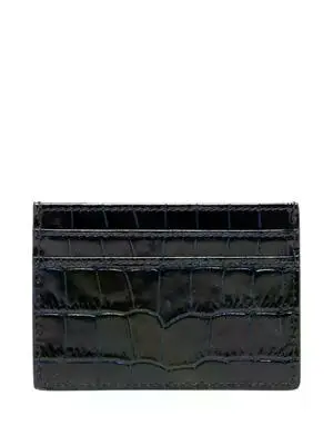 Smythson Mara Flat Cardholder - Blue