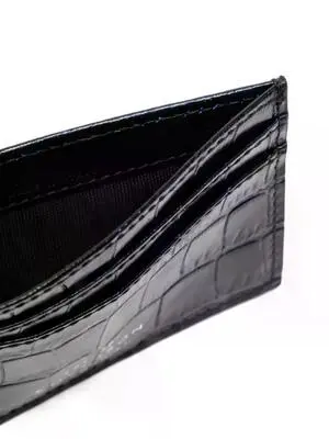 Smythson Mara Flat Cardholder - Blue