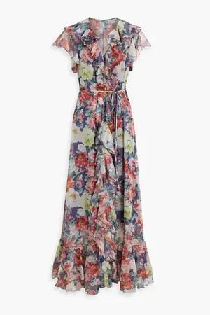 Mikael Aghal Tie Detailed Evening Dresses
