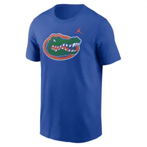 JORDAN Florida Gators Primetime Logo Brand College T-shirt - Blue