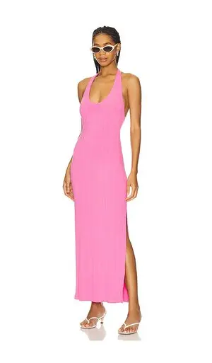 L*Space Rosalia Strapless Crochet Dress In Pink - 48% Off | Editorialist