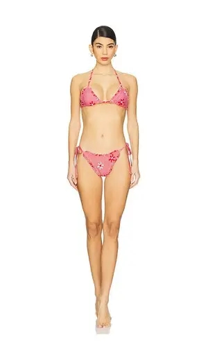MORE TO COME Lolita Bikini Bottom - Red