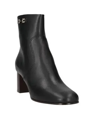 FERRAGAMO Ankle Boots In Calfskin - Black