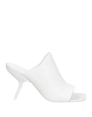 FERRAGAMO Leather Era 85 Slide Sandals
