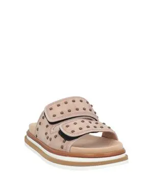 Hogan Sandals In Leather