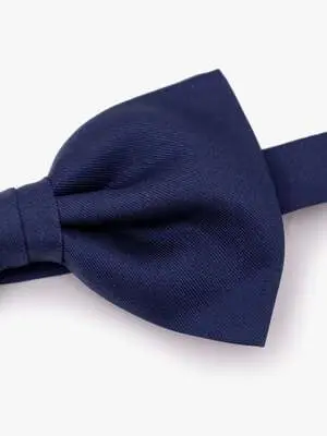 NUGNES 1920 Silk Bow Tie - Blue