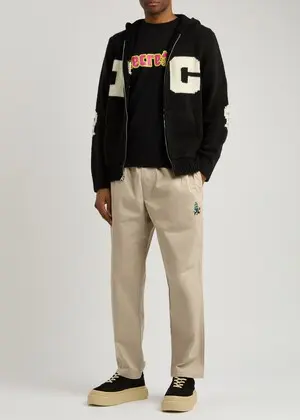 HARVEY NICHOLS Skate Tapered-leg Trousers