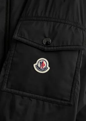Moncler Monteynard Padded Hooded Jacket - Black