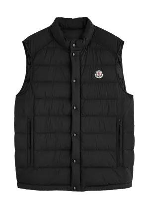 Moncler Barthe Quilted Shell Gilet - Black