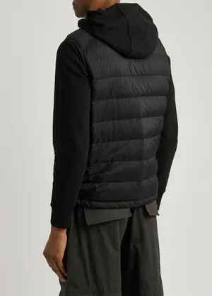 Moncler Barthe Quilted Shell Gilet - Black