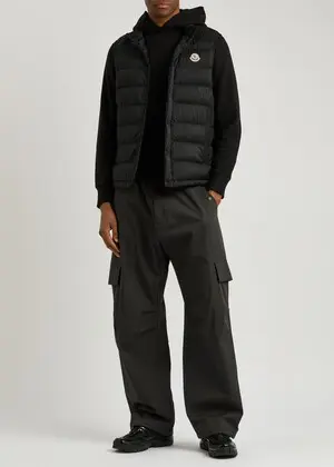 Moncler Barthe Quilted Shell Gilet - Black