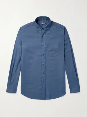 Men's Tom Ford Blue Shirts