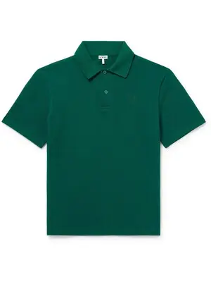 Loewe Short Sleeve Polos For Men