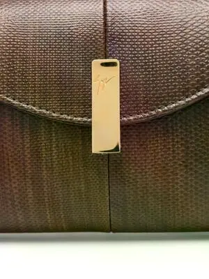 GIUSEPPE ZANOTTI Flutie Clutch - Brown