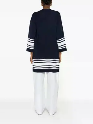 Ralph Lauren Two-tone Striped Cardigan