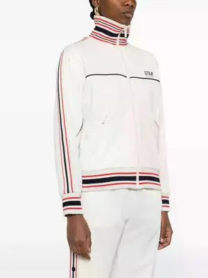 GOLDEN GOOSE Striped-trim Jacket - Neutrals
