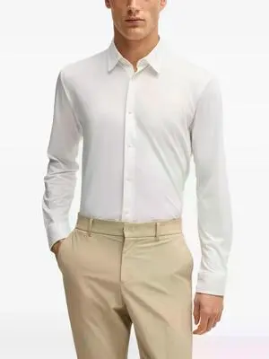 BOSS Long-sleeved Shirt - White
