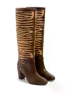 Valentino Garavani Pattie Knee-high Boots - Brown