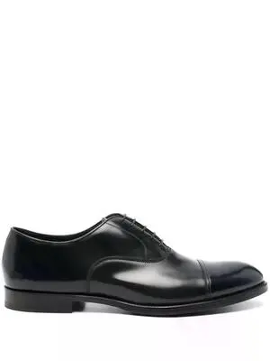 DOUCAL'S Leather Oxford Shoes - Blue