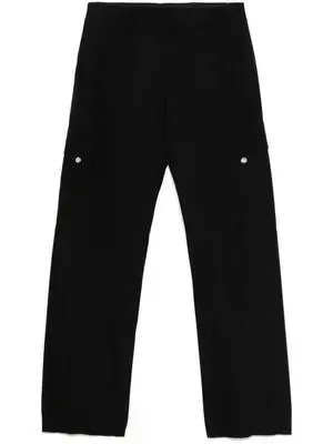 Off-white Straight Leg Pants For Men