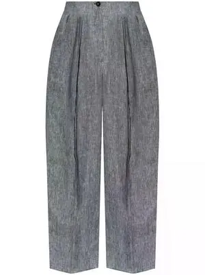 Emporio Armani Pleat-detail Trousers