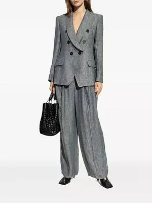 Emporio Armani Pleat-detail Trousers