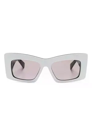 Gucci Butterfly-frame Sunglasses - White