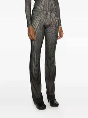 JEAN PAUL GAULTIER Spiral-print Trousers