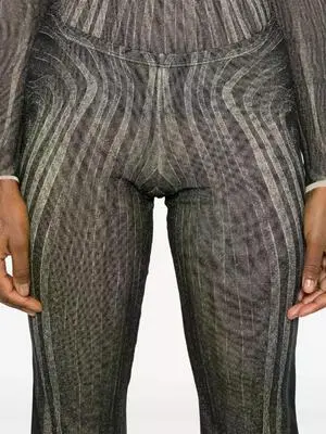 JEAN PAUL GAULTIER Spiral-print Trousers