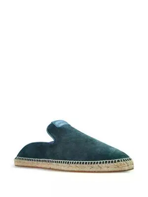 LANVIN Suede Slides