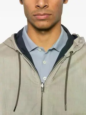 Herno Reversible Hooded Jacket - Neutrals