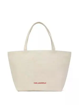 Karl Lagerfeld Ikon Karl & Choupette Tote Bag