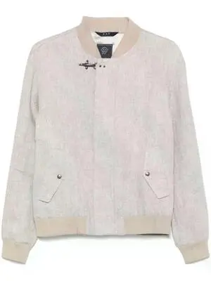 FAY Linen Jacket - Neutrals