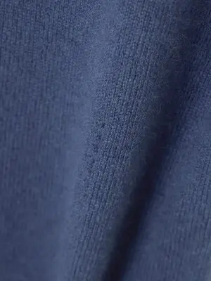 JOSEPH Pointelle-trimmed Cashmere T-shirt