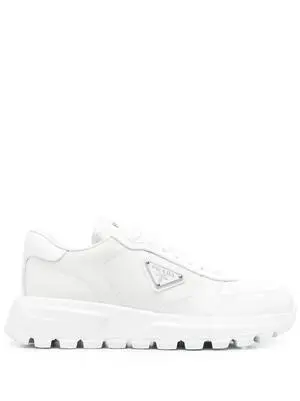 Prada Triangle-logo Low-top Sneakers