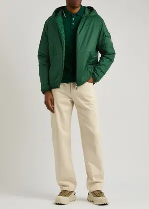 Moncler Monteynard Padded Hooded Jacket - Green