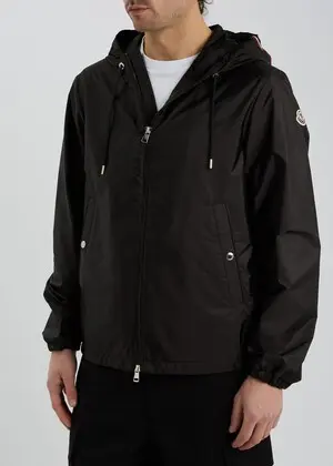 Moncler Grimpeurs Hooded Nylon Jacket - Black