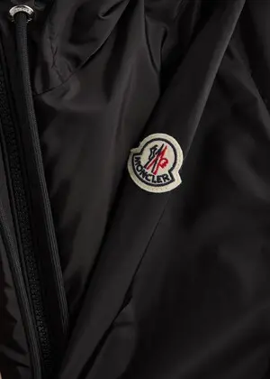 Moncler Grimpeurs Hooded Nylon Jacket - Black