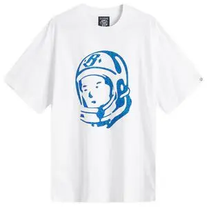 BILLIONAIRE BOYS CLUB Cracked Flock Print Astro T-shirt - White