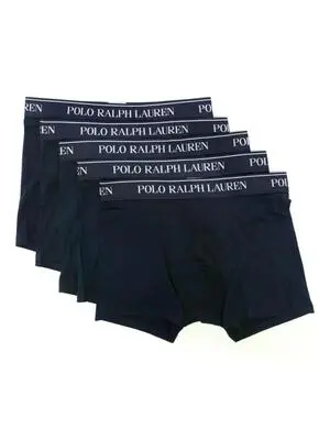 Polo Ralph Lauren Logo-waistband Boxers - Blue