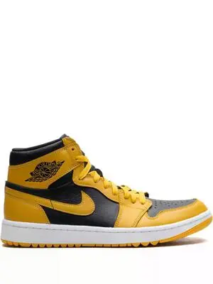JORDAN Air 1 Golf Sneakers - Yellow