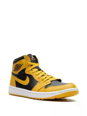 JORDAN Air 1 Golf Sneakers - Yellow