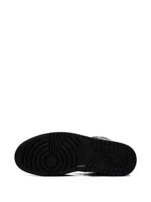 JORDAN 1 Mid Off Noir Toe Sneakers - Black
