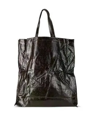 UMA WANG Large Canvas Tote Bag - Brown
