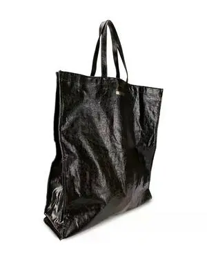 UMA WANG Large Canvas Tote Bag - Brown
