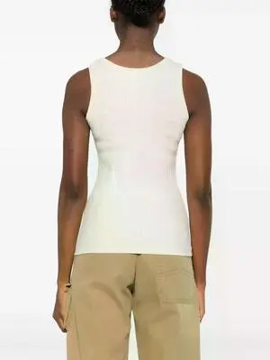 WALES BONNER Groove Tank Top - Neutrals